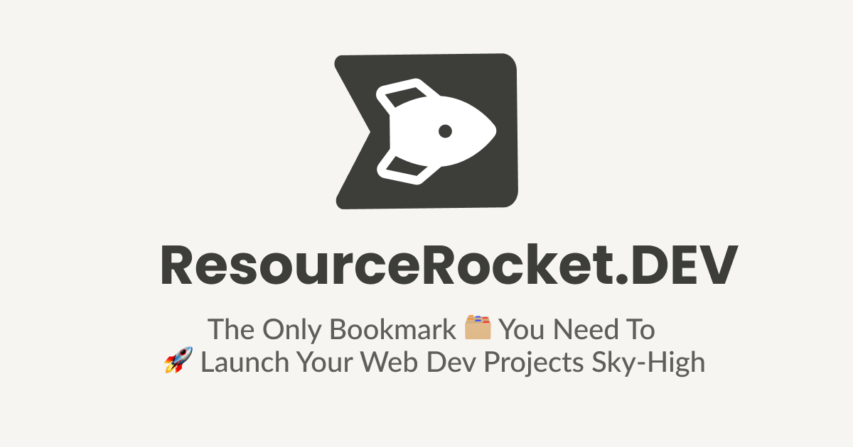 Resource Rocket DEV